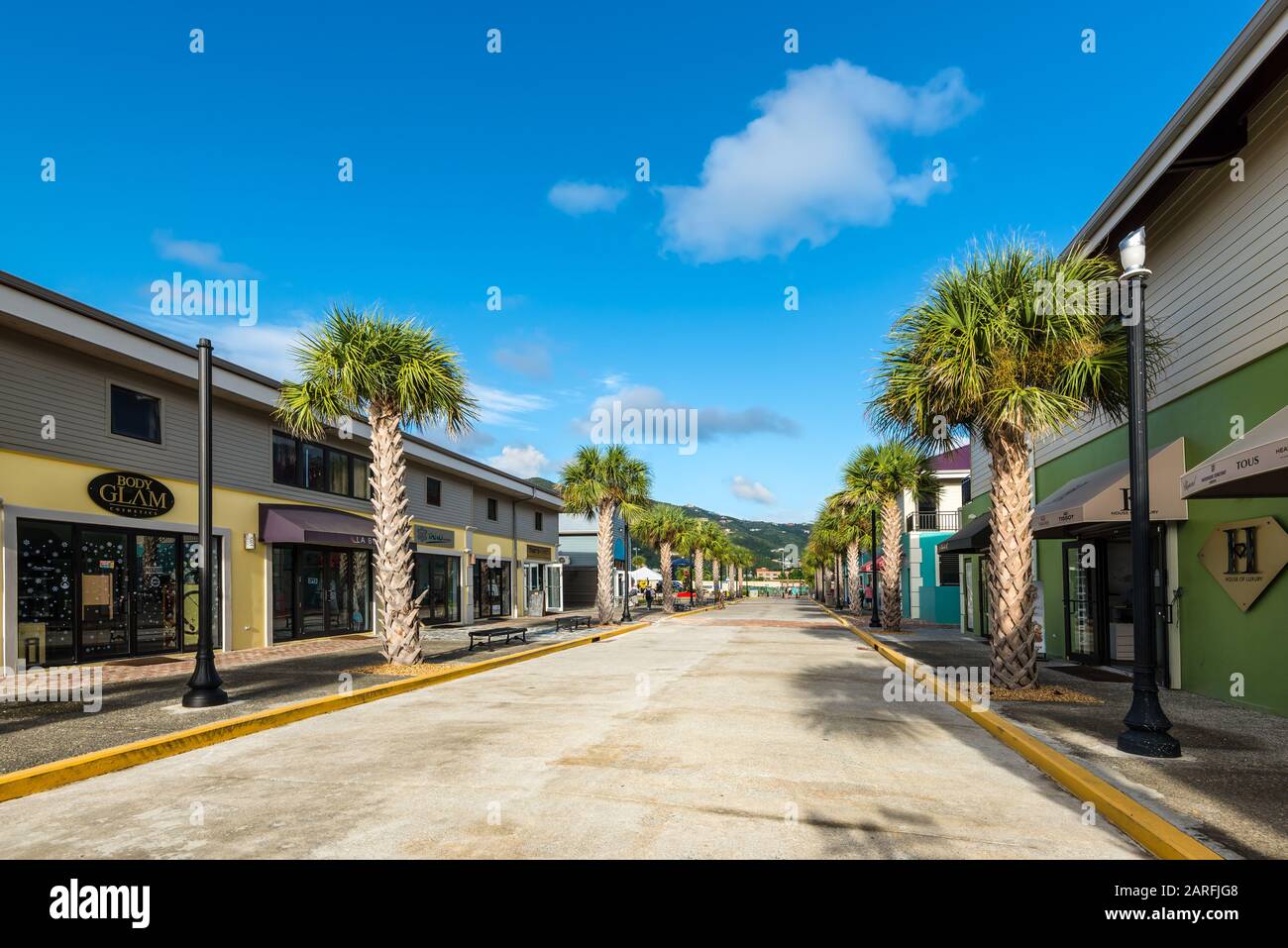 Road town british virgin islands street hi-res stock photography and ...