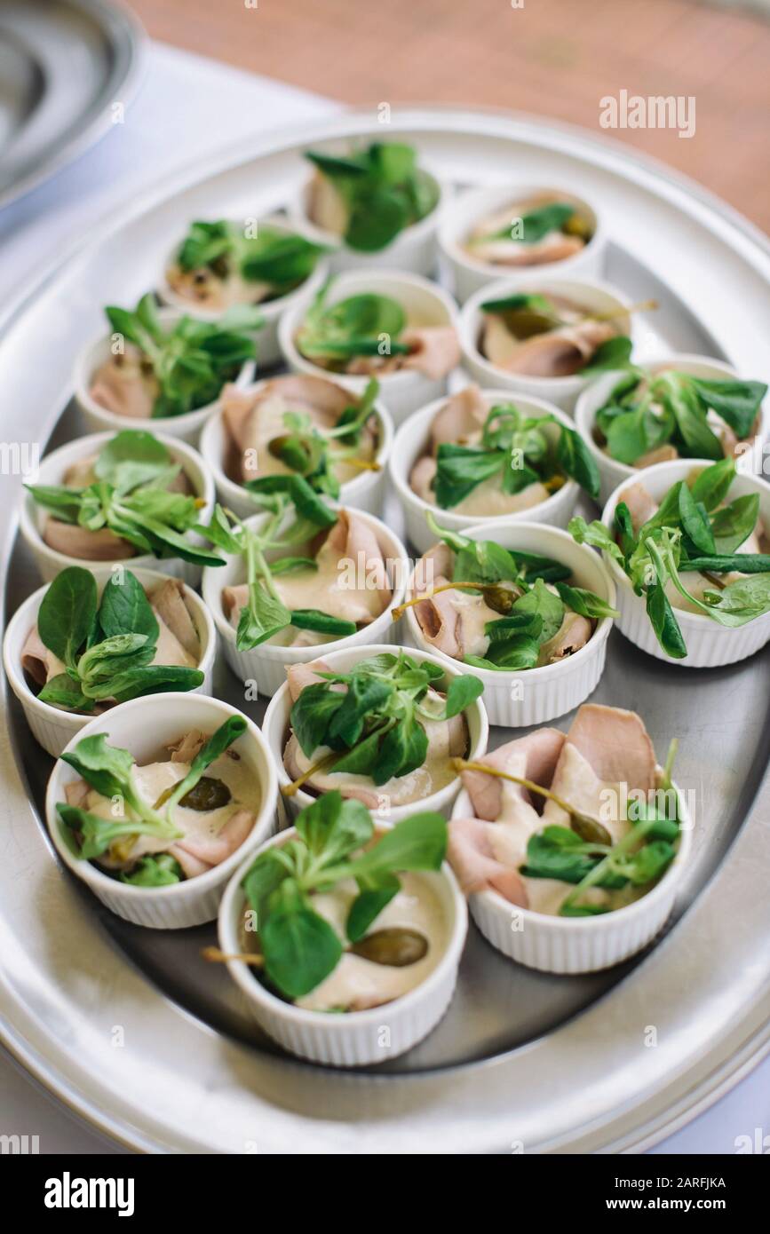 Wedding starters hi-res stock photography and images - Alamy