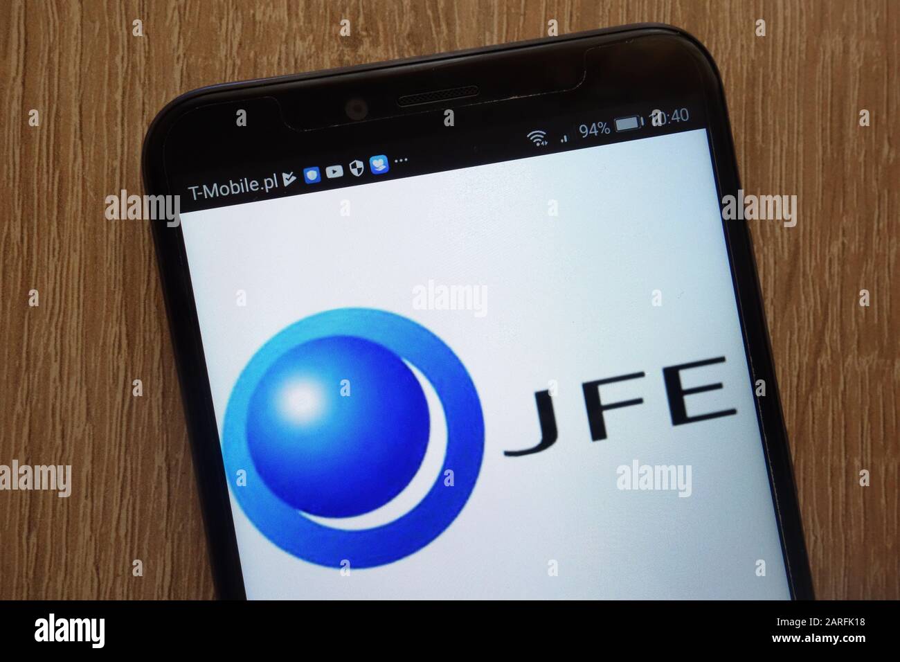 Jfe logo hi-res stock photography and images - Alamy