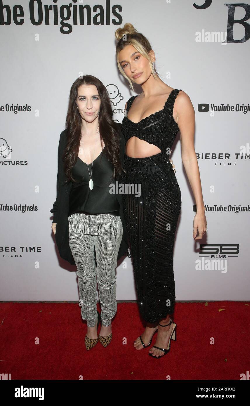 27 January 2020 - Westwood, California - Pattie Mallette, Hailey Bieber ...