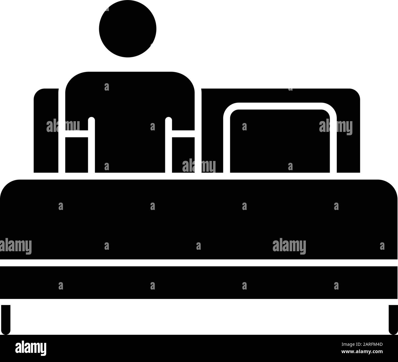 Person unwell Black and White Stock Photos & Images - Alamy