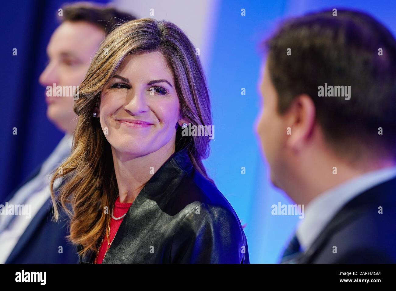 Walldorf, Germany. 28th Jan, 2020. Jennifer Morgan, Co-Chairwoman of ...