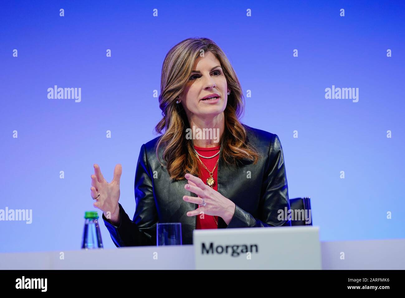 Walldorf, Germany. 28th Jan, 2020. Jennifer Morgan, Co-Chairwoman of ...