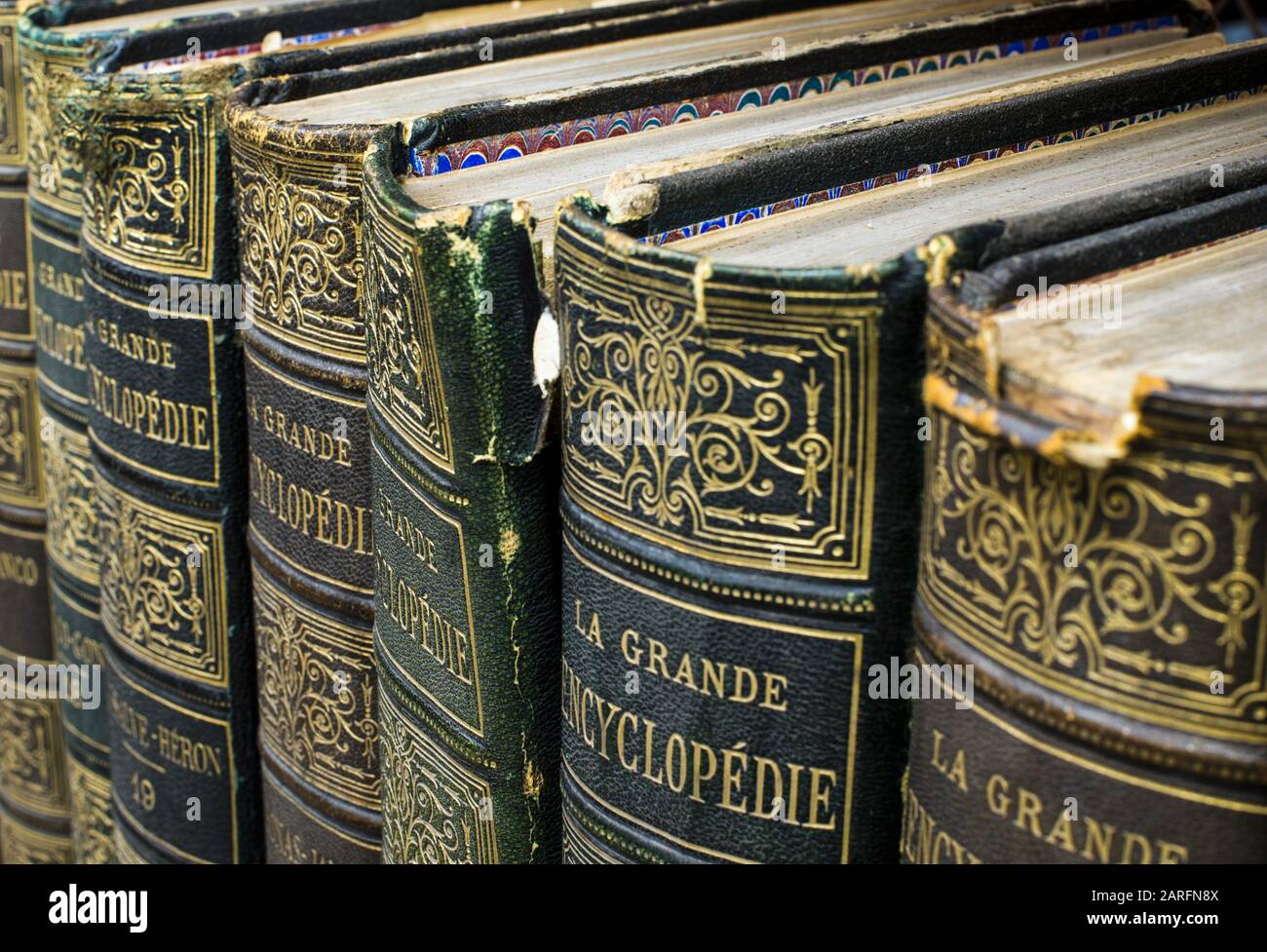 French encyclopedia cover hi-res stock photography and images - Alamy