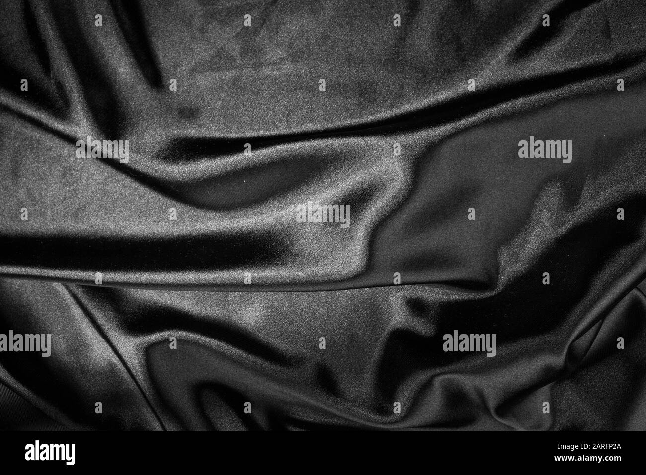Shiny fabric texture Black and White Stock Photos & Images - Alamy