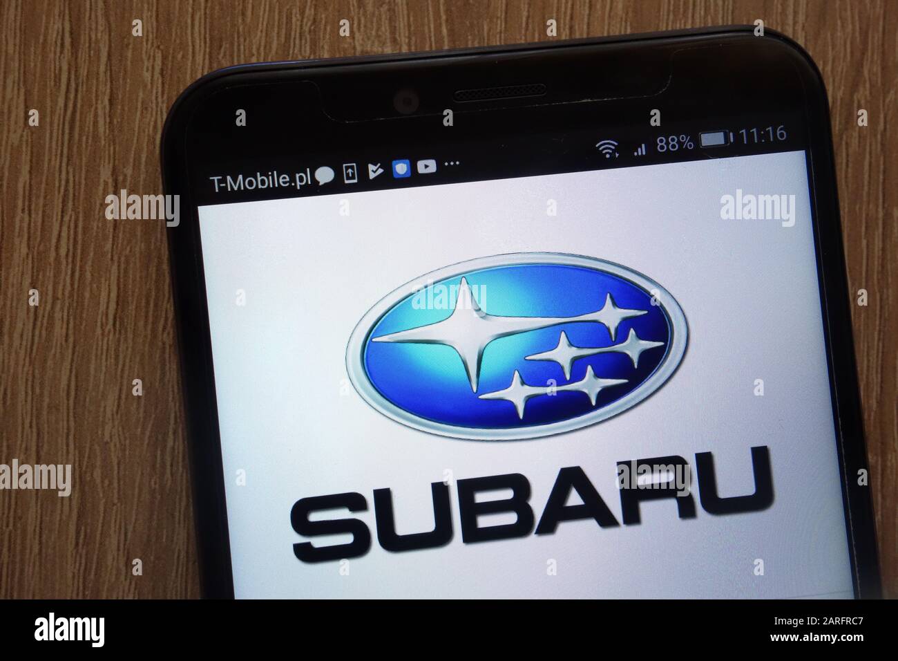 Subaru Logo High Resolution Stock Photography and Images - Alamy
