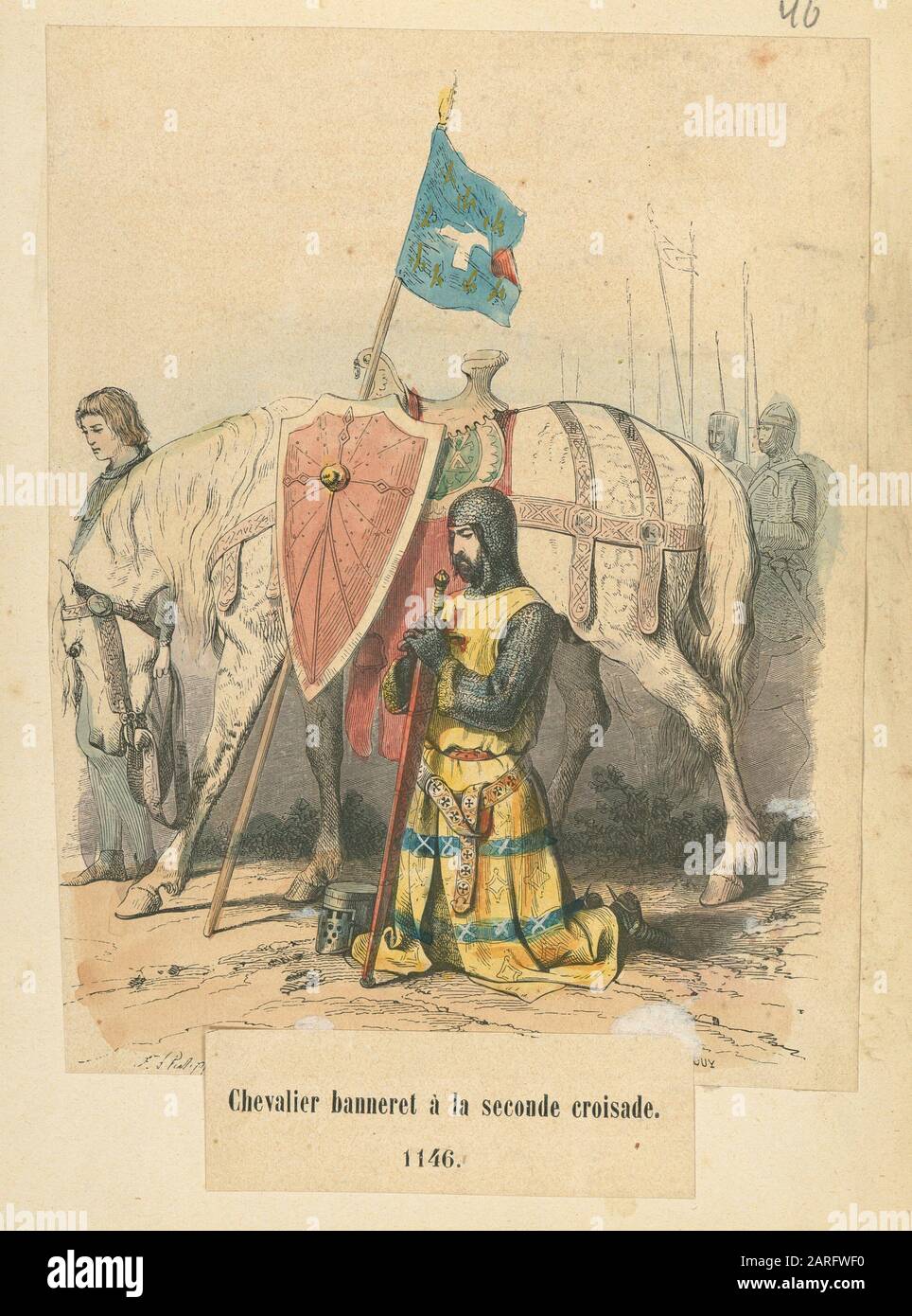 Knight banneret hi-res stock photography and images - Alamy