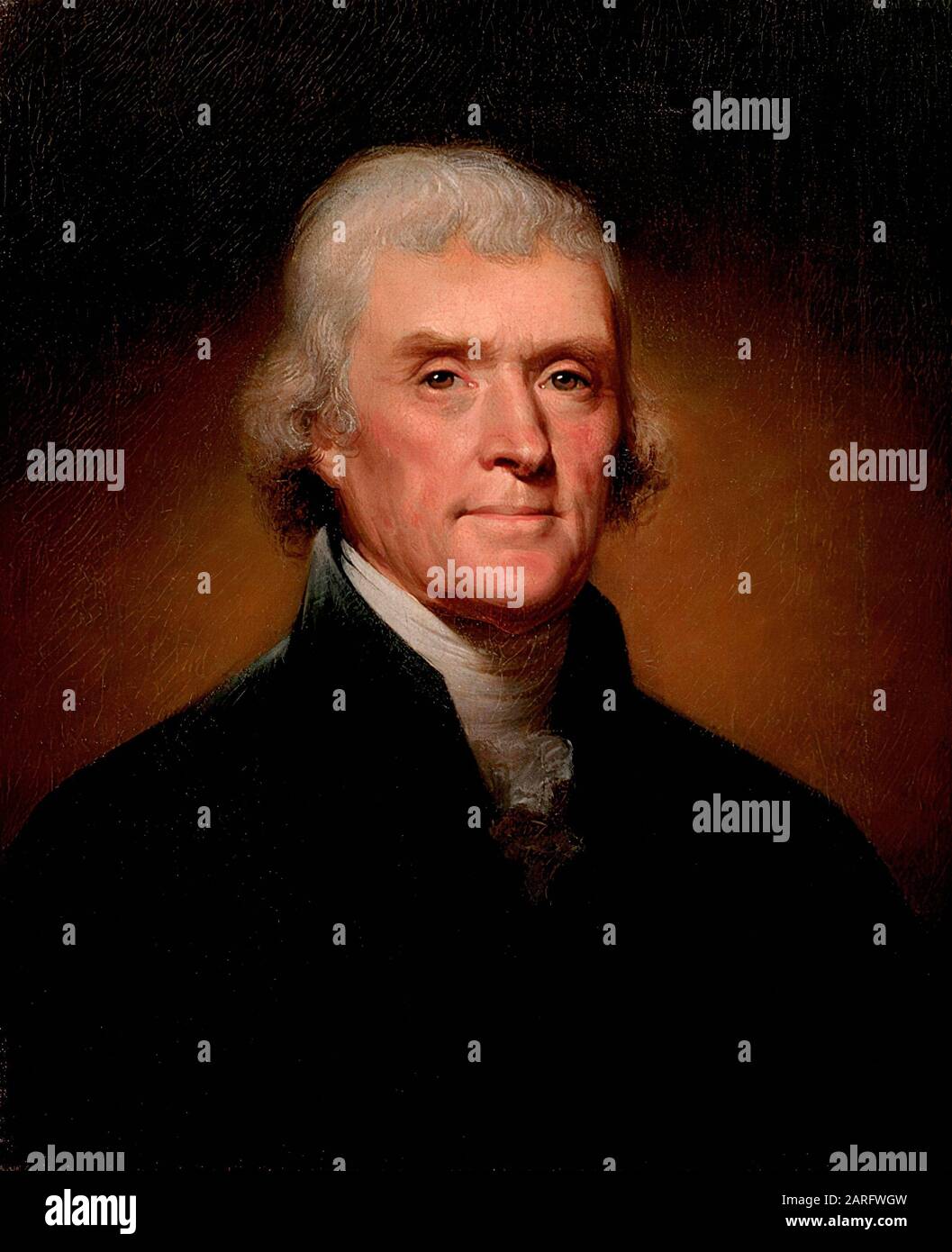 Portrait of thomas jefferson hi-res stock photography and images - Alamy