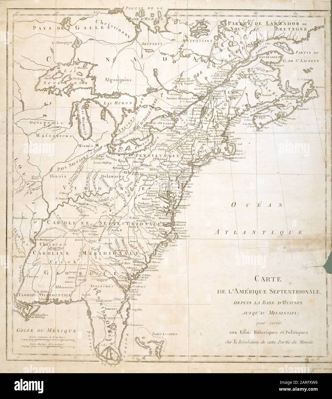 1751 world map hi-res stock photography and images - Alamy