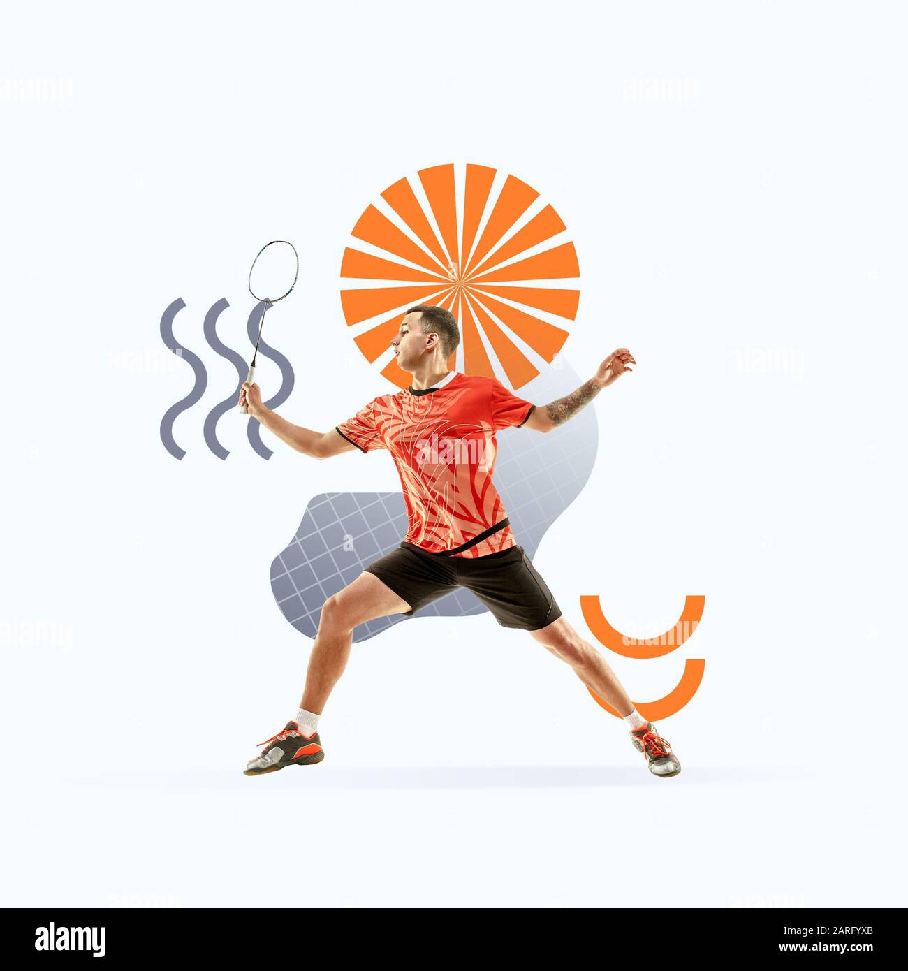 Amazing tennis player Cut Out Stock Images & Pictures - Alamy