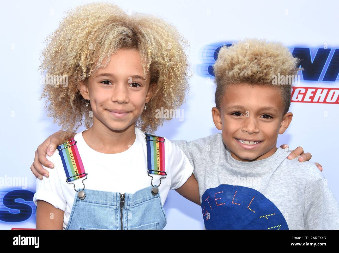 Los Angeles, California, USA 25th January 2020 Models Stella Bennett ...