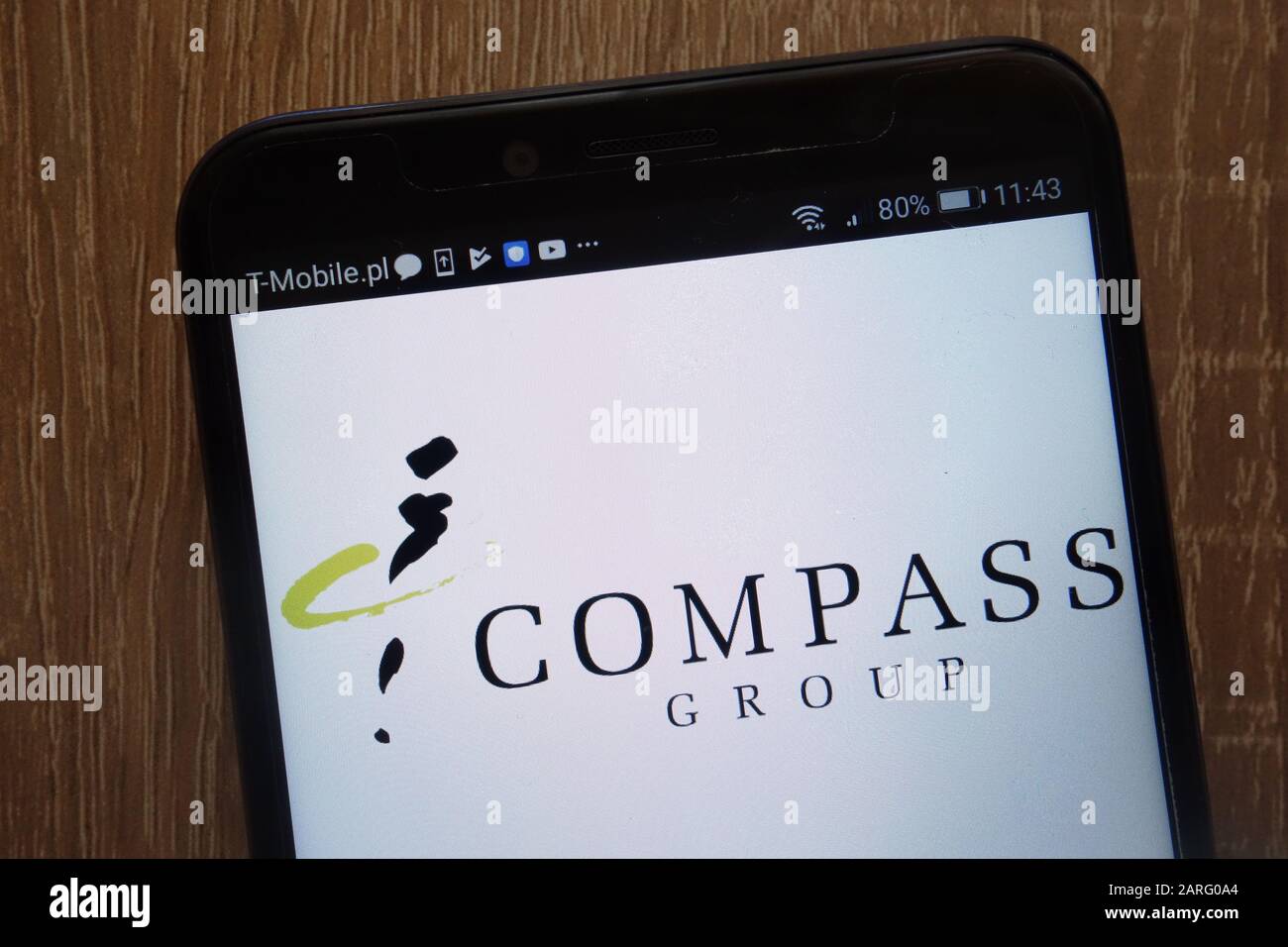 Compass group logo hi-res stock photography and images - Alamy