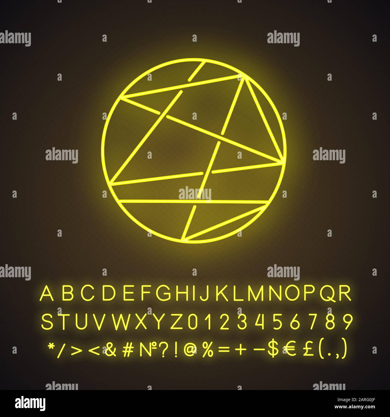 Alphabet enclosed hi-res stock photography and images - Alamy