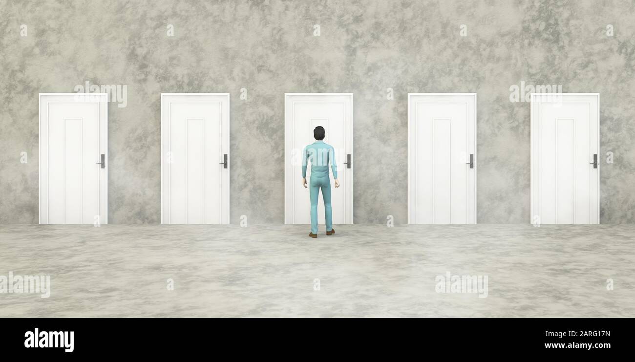 Five doors hi-res stock photography and images - Alamy