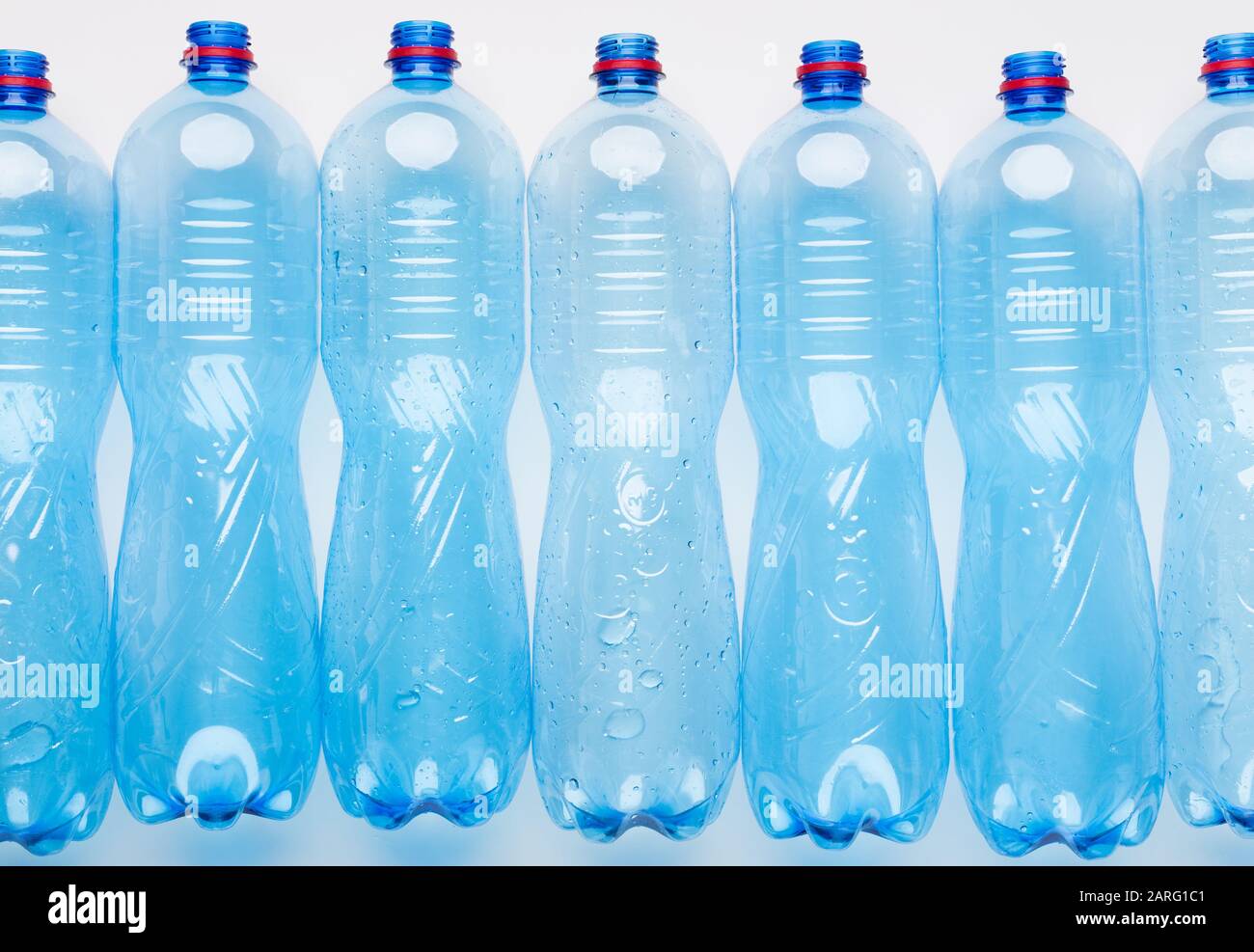 Set of empty Plastic bottles isolated on white Stock Photo - Alamy