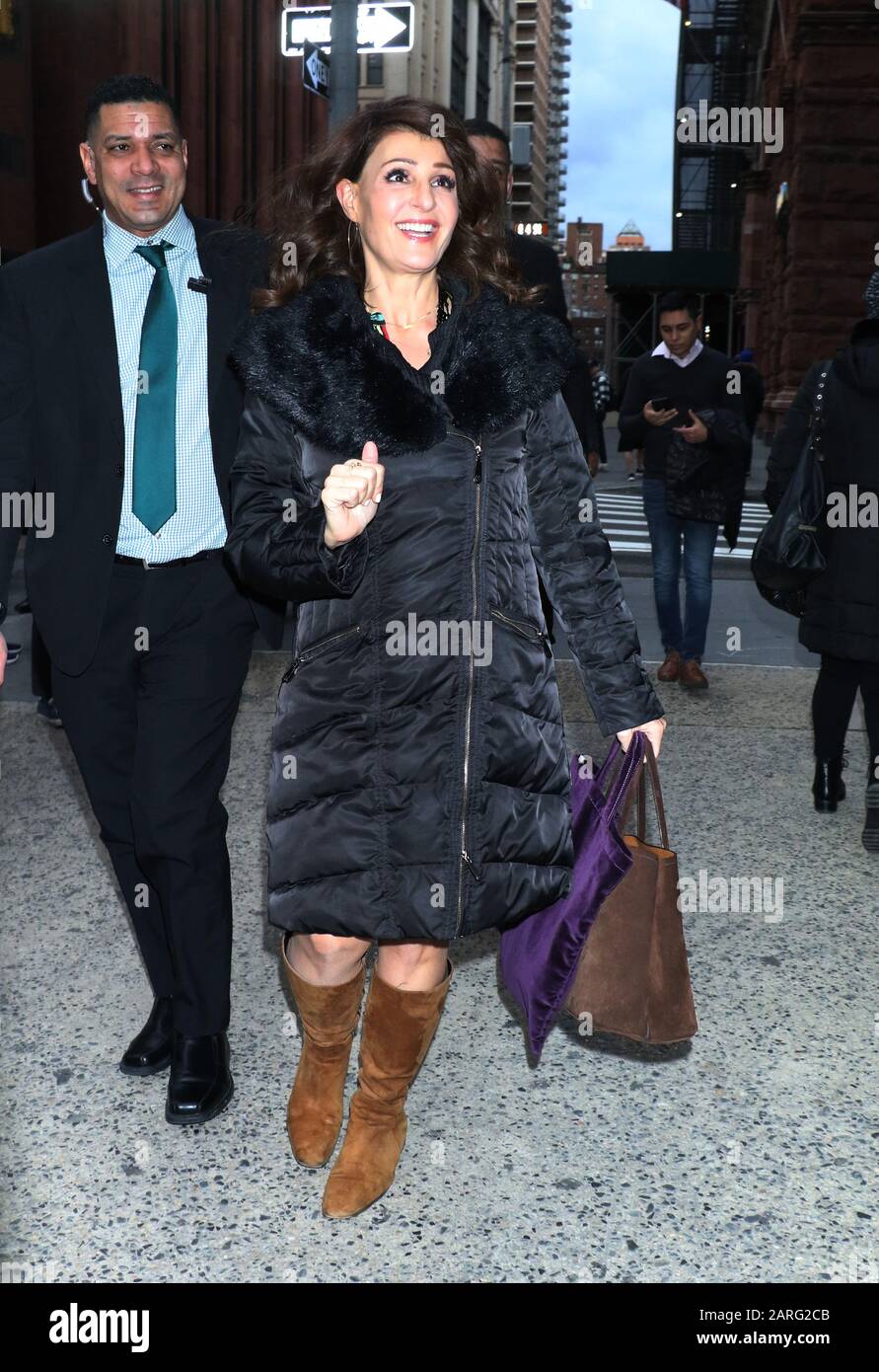New York, NY, USA. 27th Jan, 2020. Nia Vardalos at Build Series ...