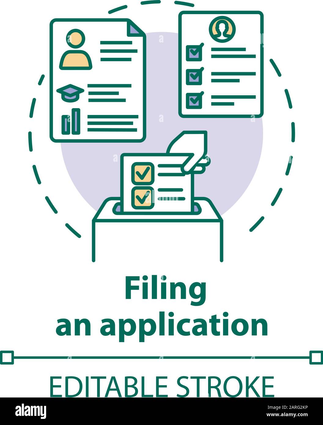 Submission documents Cut Out Stock Images & Pictures - Alamy