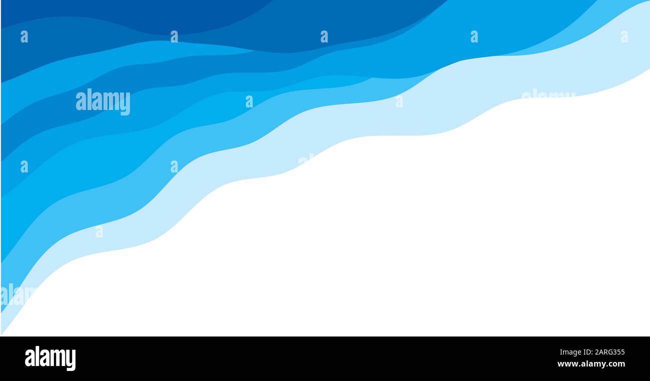 Abstract Water wave vector illustration design background Stock Vector ...