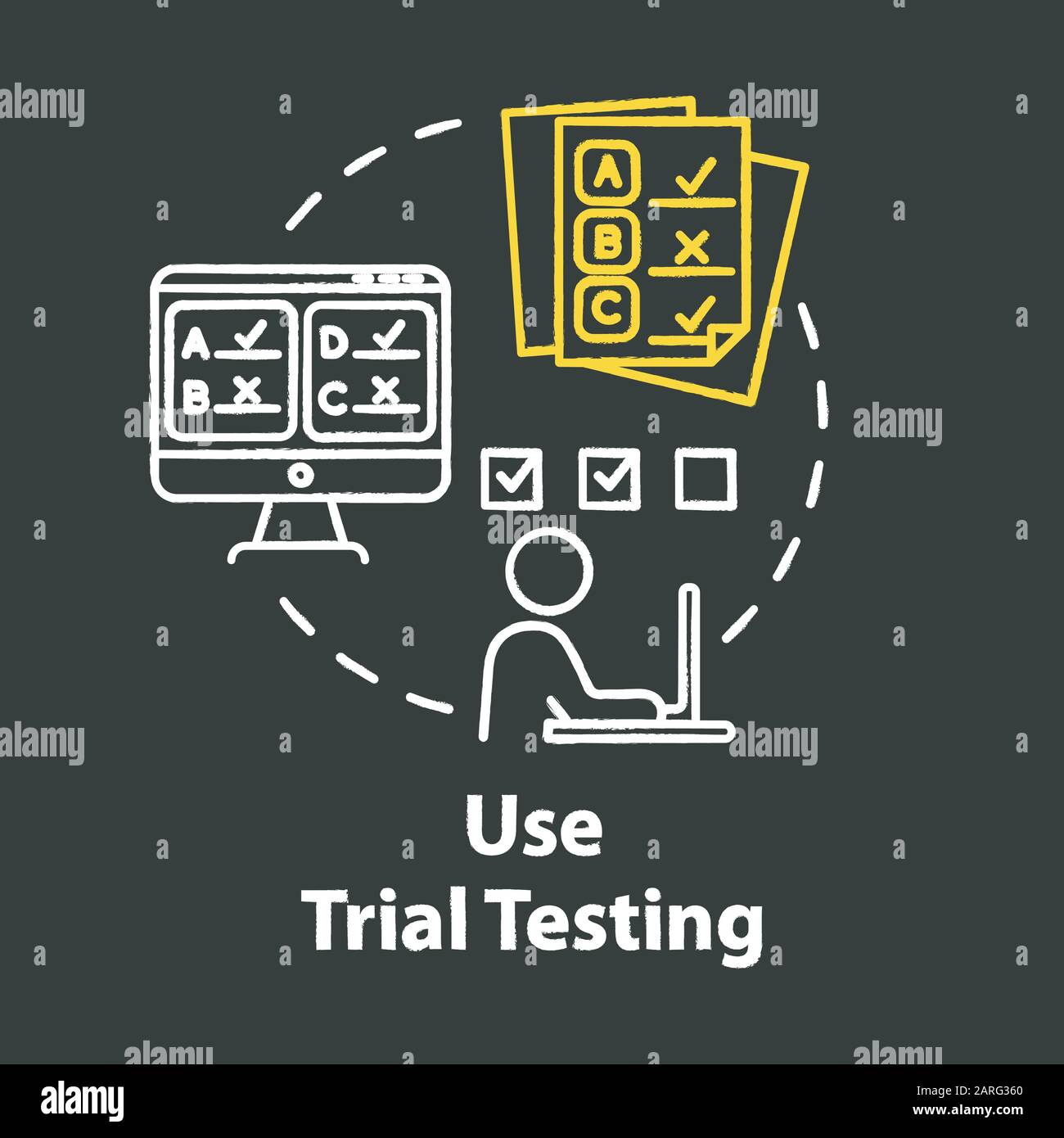 College entrance test Stock Vector Images - Alamy