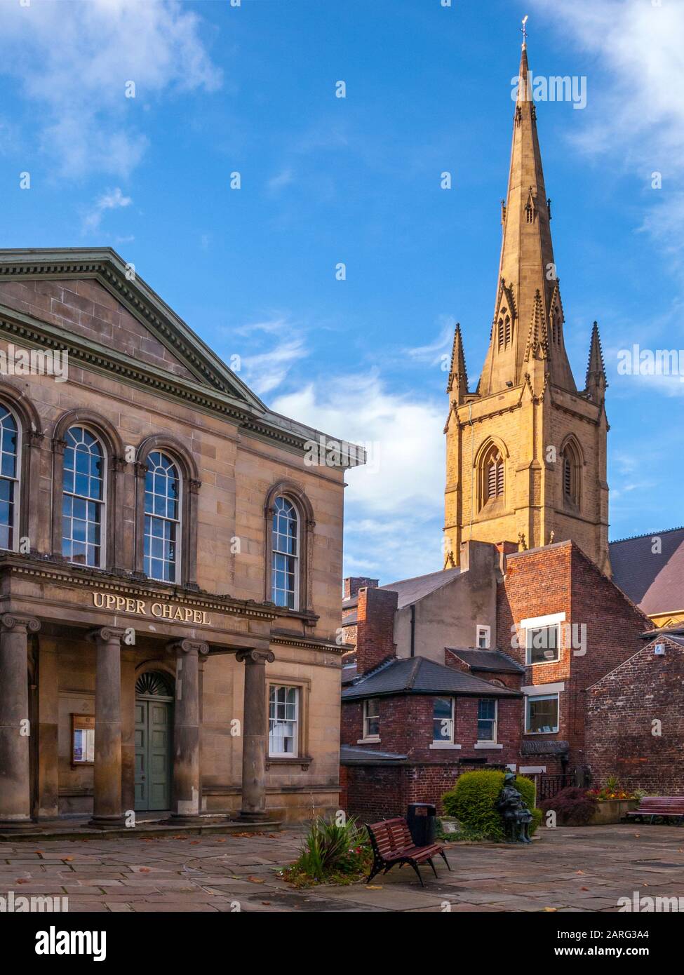 Upper Chapel and St Marie's Cathedral, Sheffield Stock Photo - Alamy