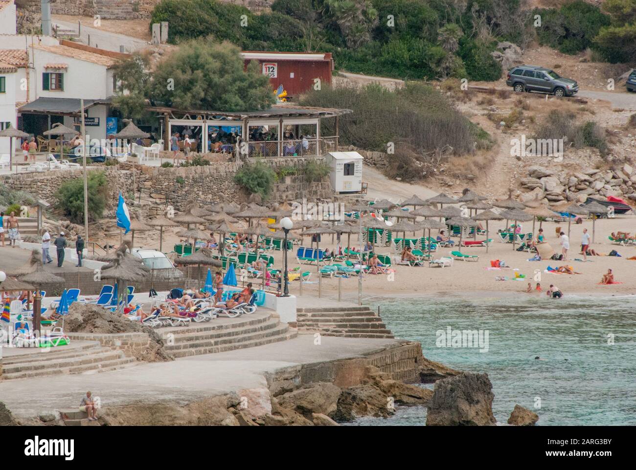 Sandy beach coast majorca hi-res stock photography and images - Alamy