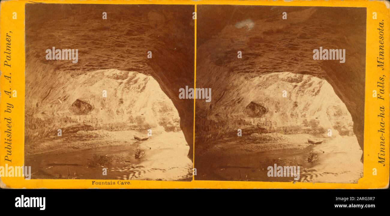 Fountain cave. Palmer, A. A. (Photographer). Robert N. Dennis ...