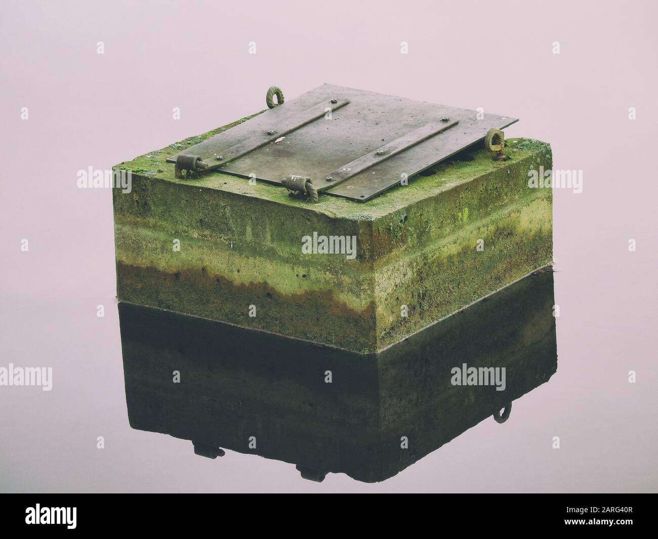 Weathered stone water shaft Stock Photo - Alamy