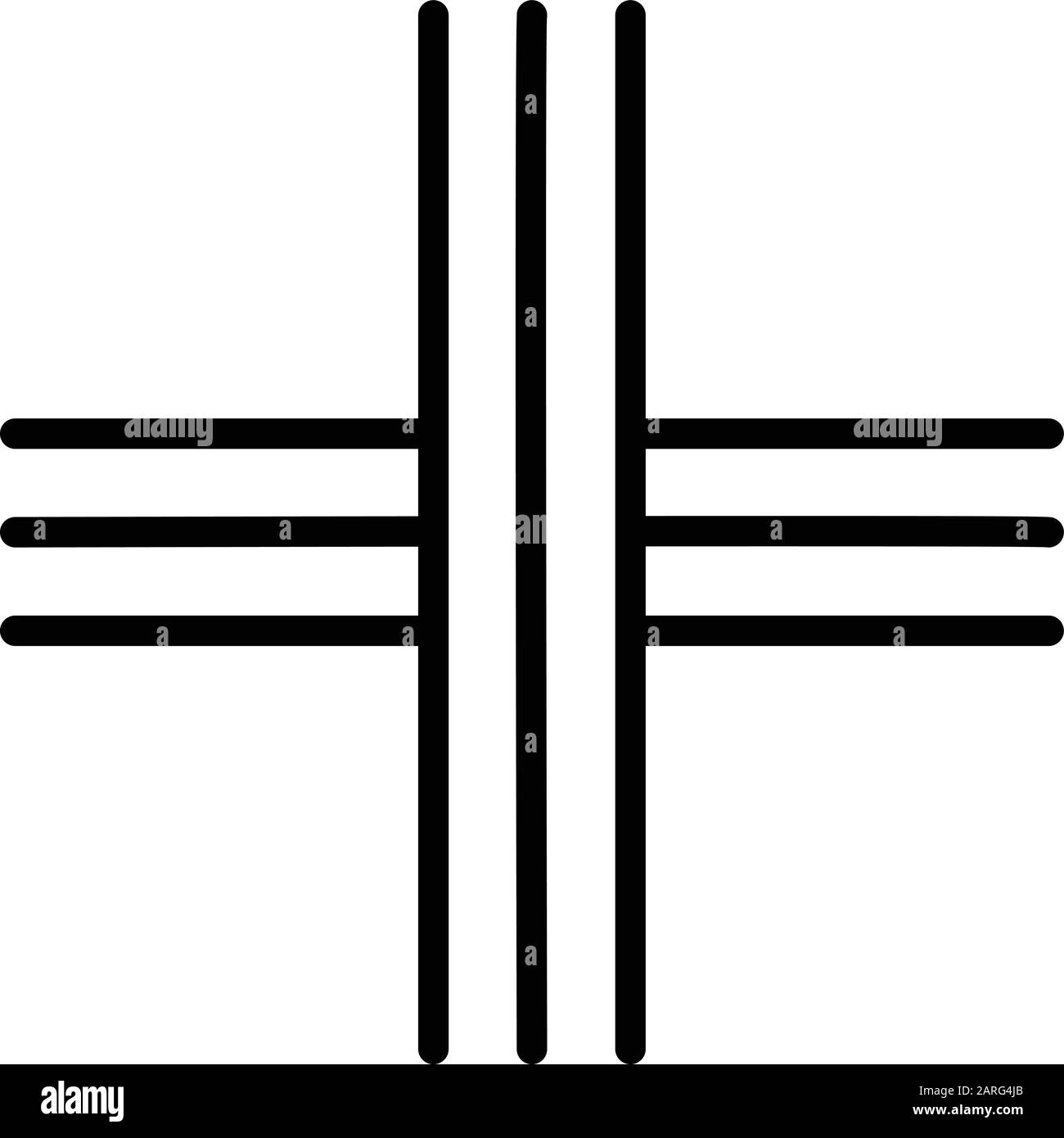 Simple cruciform Black and White Stock Photos & Images - Alamy