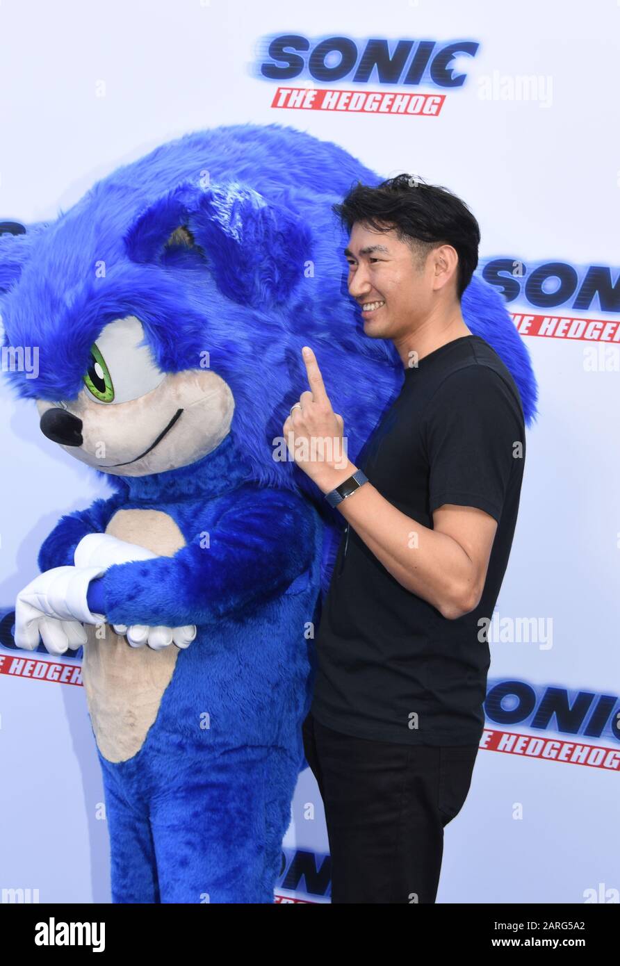 Los Angeles, California, USA 25th January 2020 Sonic and SEGA CEO ...