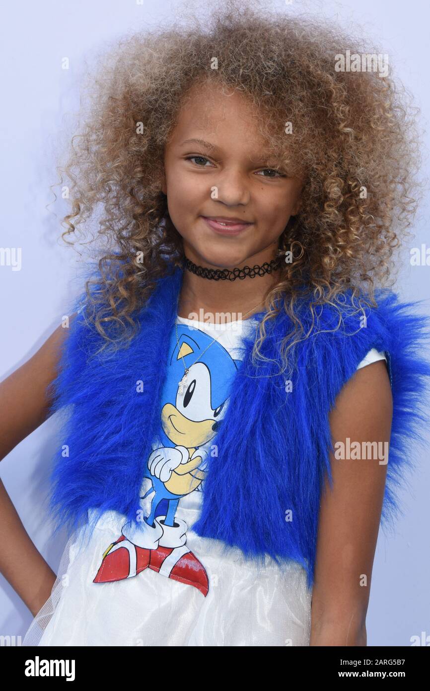 Los Angeles, California, USA 25th January 2020 Actress Zuri Miles ...