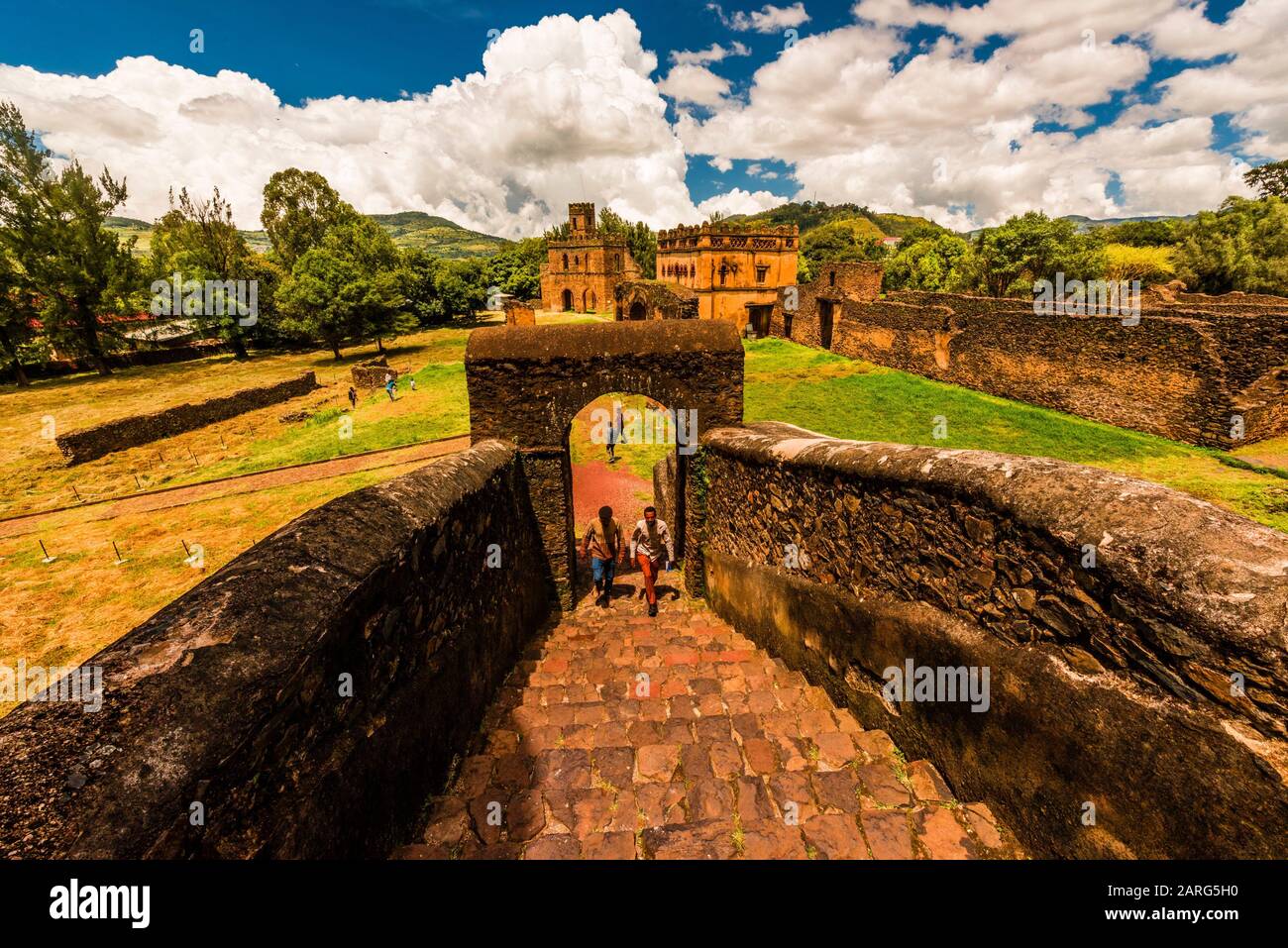 Emperor Fasilides Castle High Resolution Stock Photography and Images ...