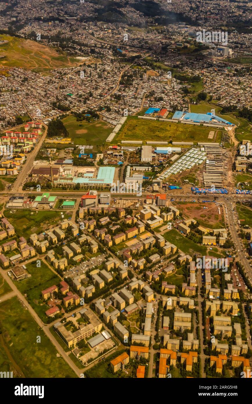 Aerial View City Addis Ababa High Resolution Stock Photography and ...