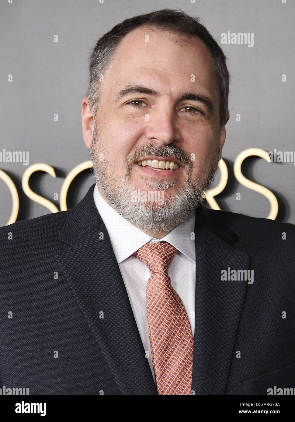 Los Angeles, USA. 27th Jan, 2020. David Acord arrives at the 92nd ...
