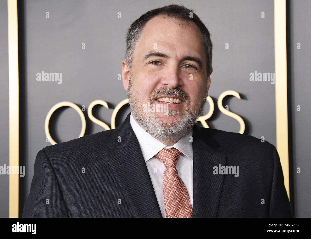 Los Angeles, USA. 27th Jan, 2020. David Acord arrives at the 92nd ...