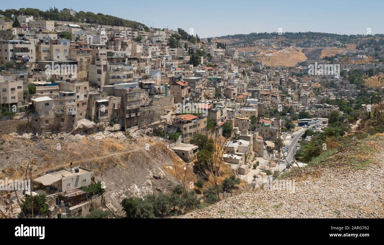 City of david silwan hi-res stock photography and images - Alamy