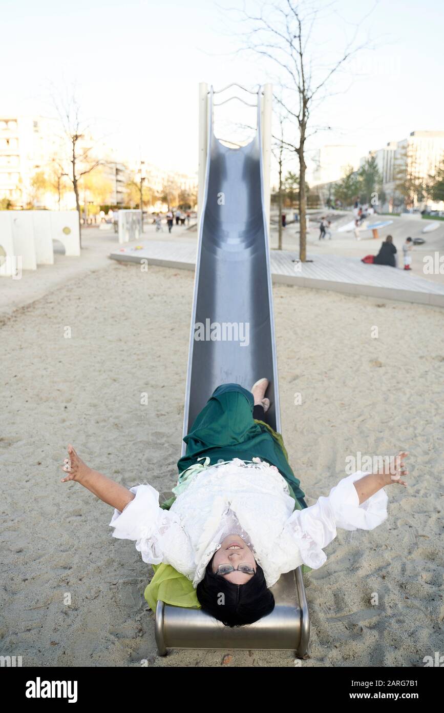 Wearing cosplay hi-res stock photography and images - Alamy