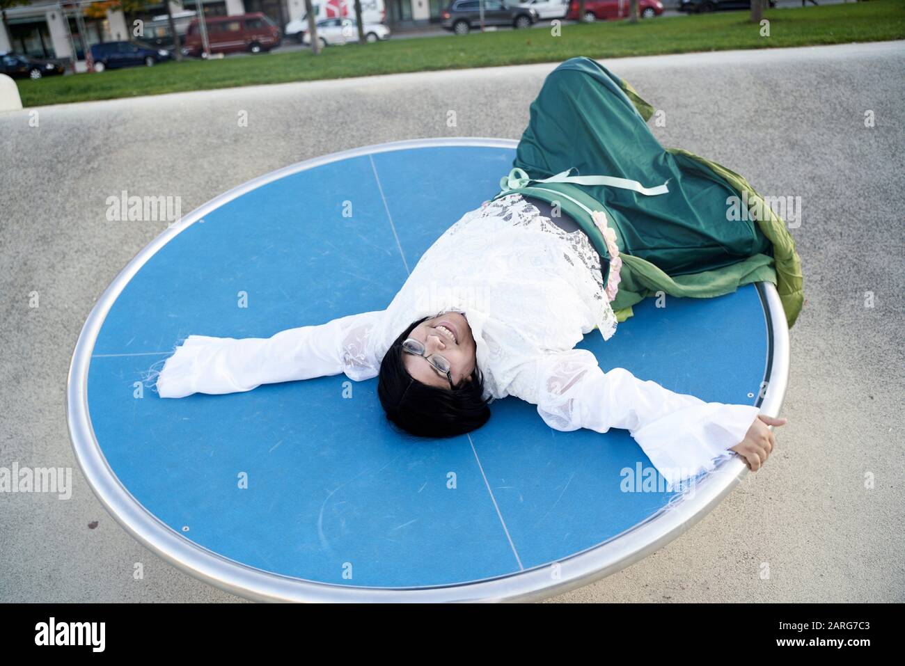 Wearing cosplay hi-res stock photography and images - Alamy