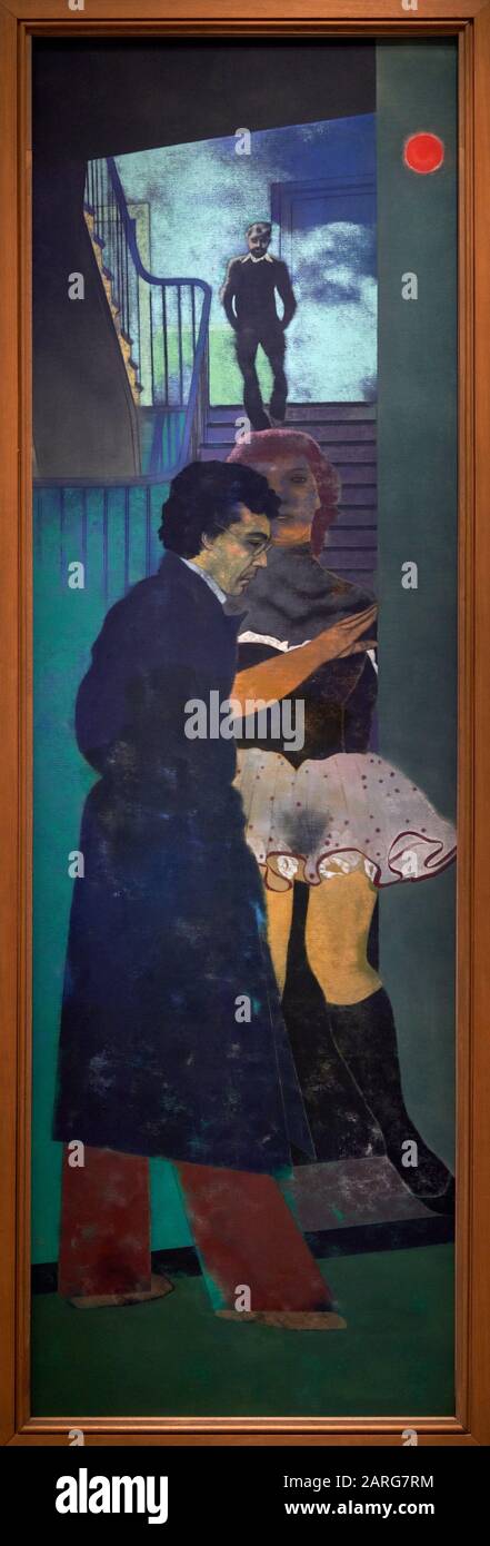 """Smyrna Greek (Nikos)"", 1976-1977, Ronald B. Kitaj (1932-2007 Stock ...