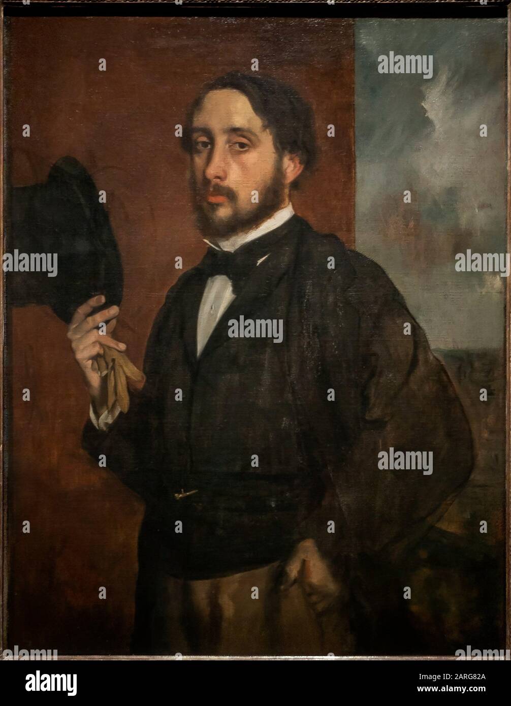 Edgar Degas Self Portrait Edgar Degas High Resolution Stock Photography ...