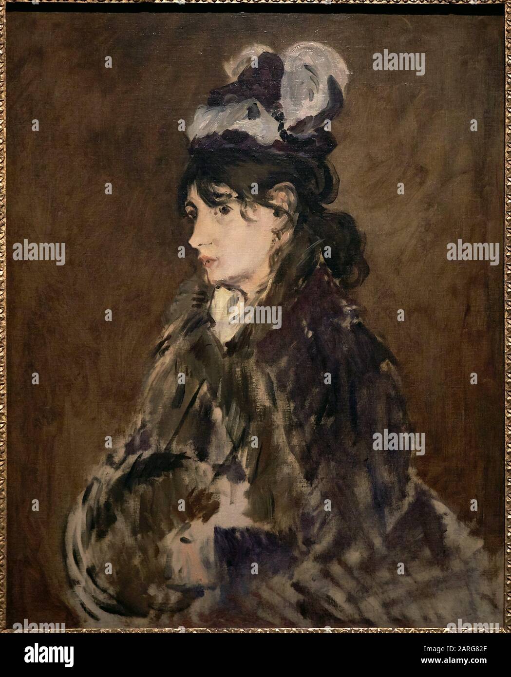 Edouard manet berthe morisot hi-res stock photography and images - Alamy