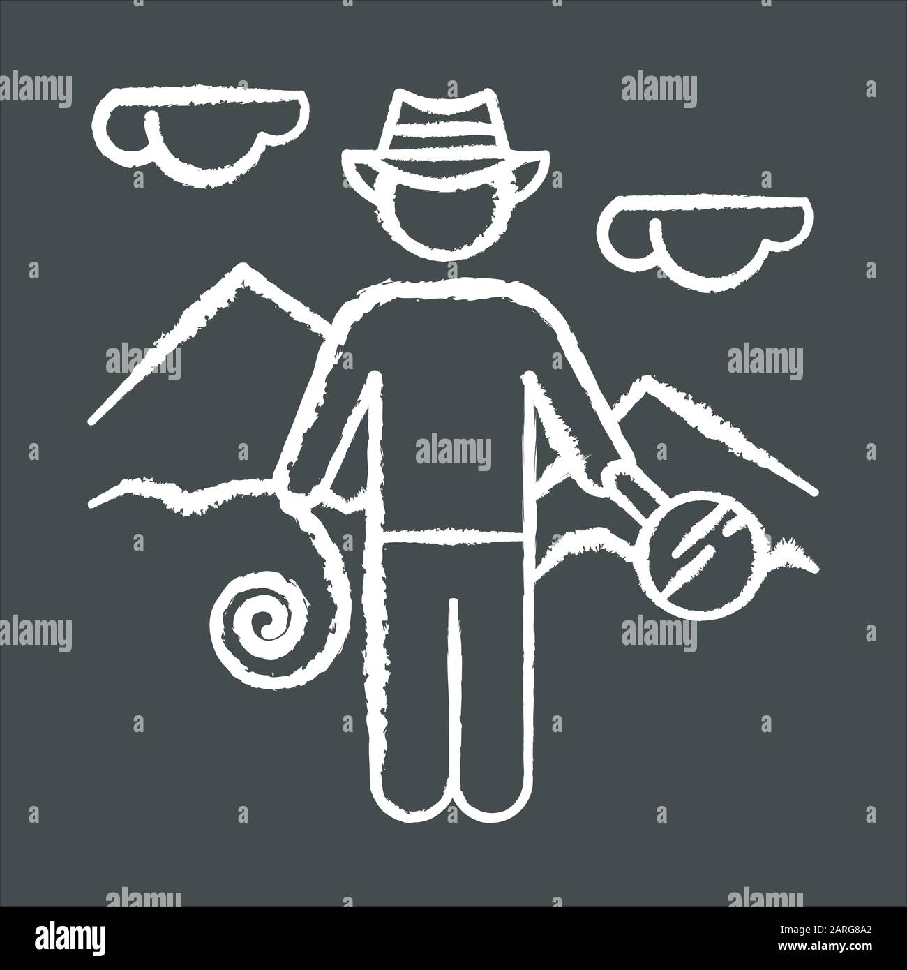 Historian artifacts Stock Vector Images - Alamy