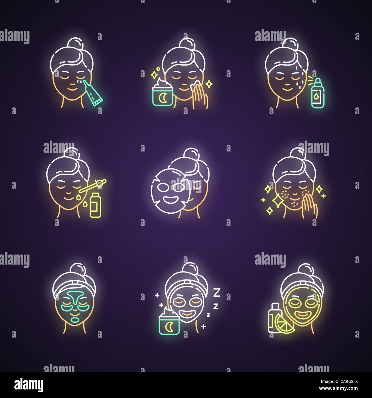 Beauty spot eye Stock Vector Images - Alamy