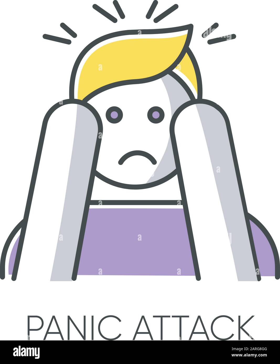 Panic Attack Clipart