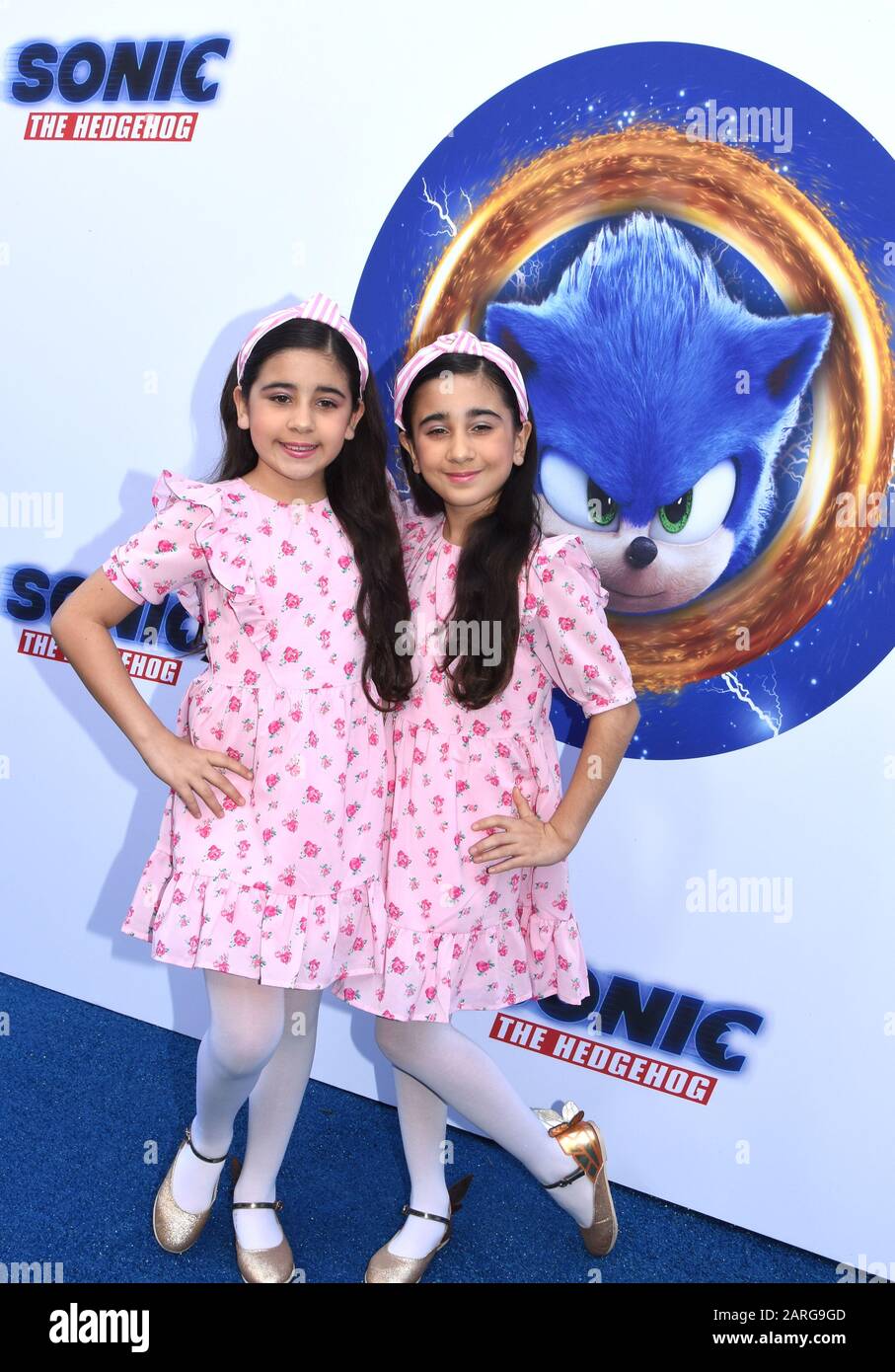 Los Angeles, California, USA 25th January 2020 Bella Abir and Chloe ...