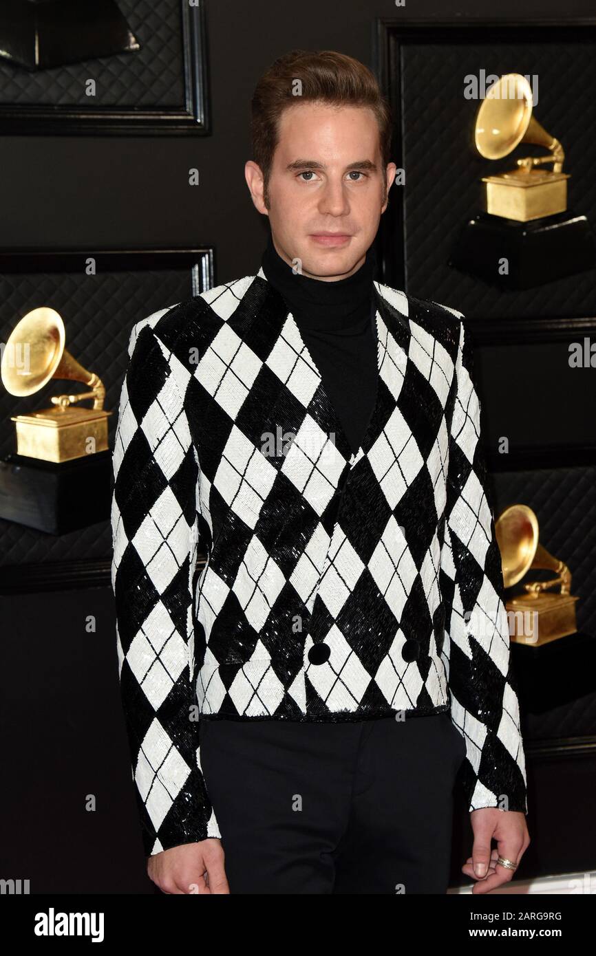 January 26, 2020, Los Angeles, CA, USA: LOS ANGELES - JAN 26: Ben Platt ...