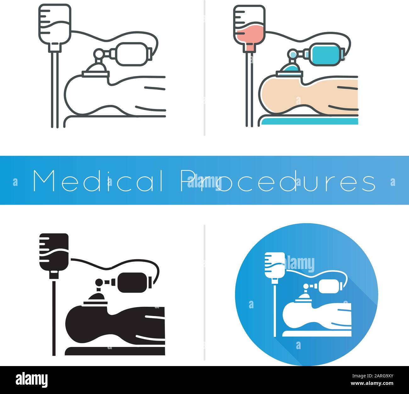 Anaesthesia induction Stock Vector Images - Alamy