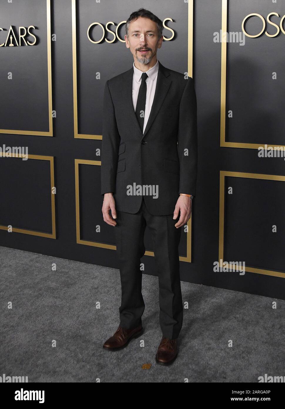 Los Angeles, USA. 27th Jan, 2020. Stuart Wilson arrives at the 92nd ...