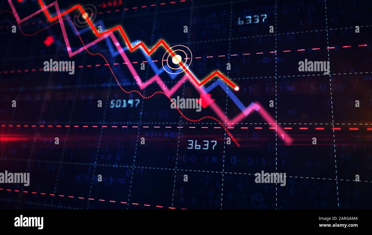 Stock market crash graph hi-res stock photography and images - Alamy