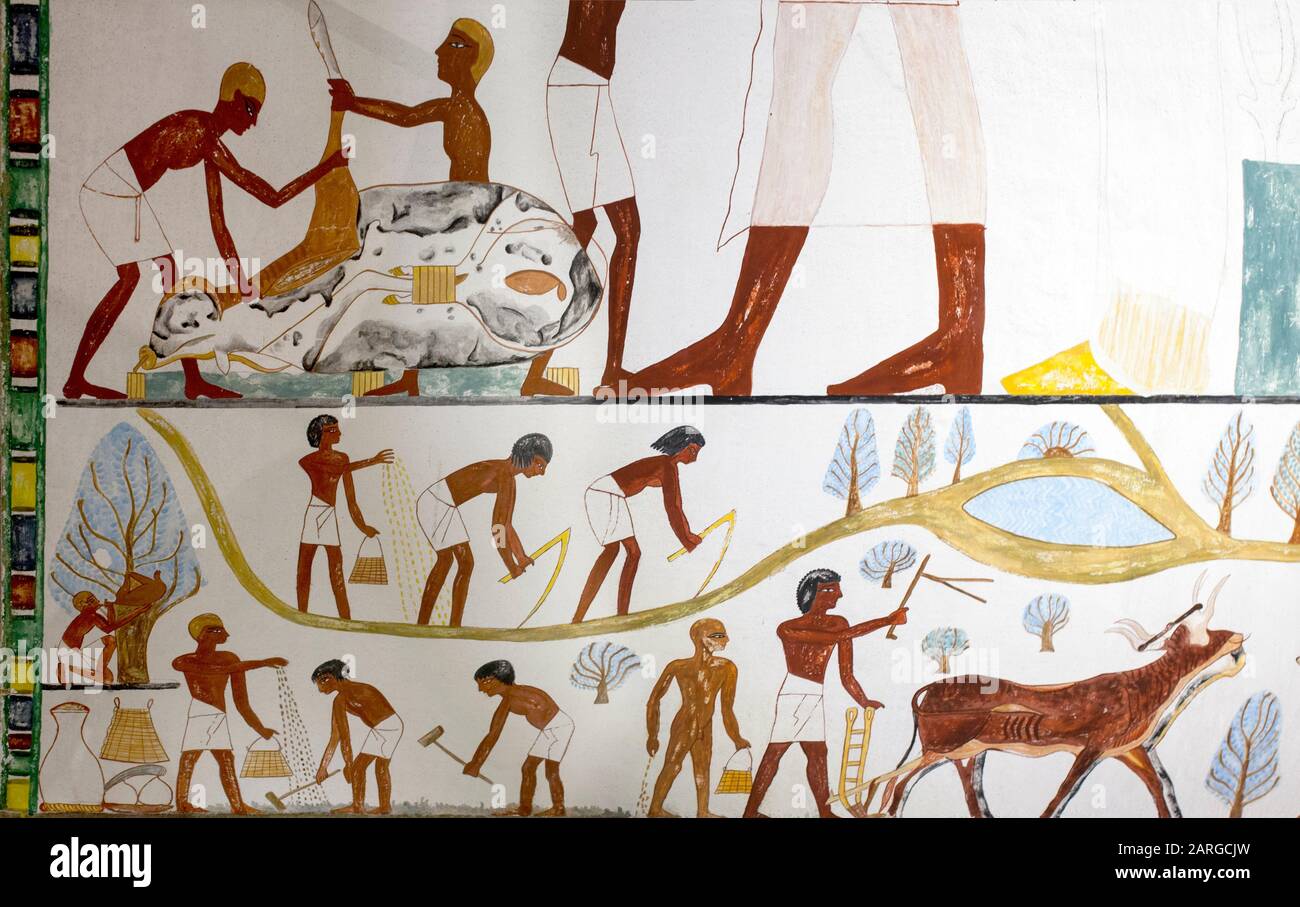 Ancient Egypt Agriculture High Resolution Stock Photography and Images ...