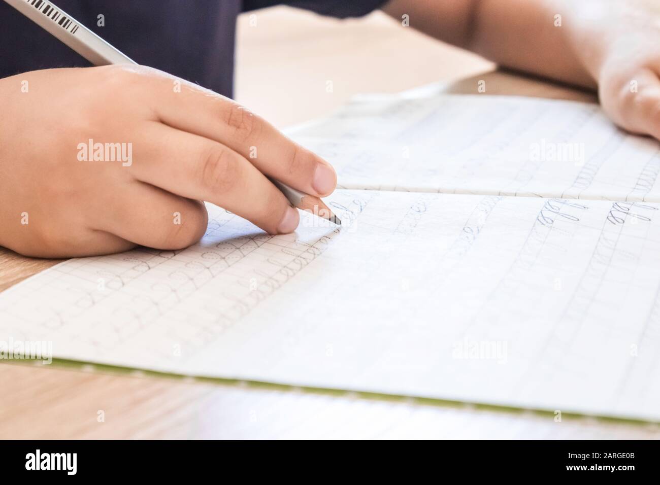 Hand writing numbers with pencil hi-res stock photography and images ...